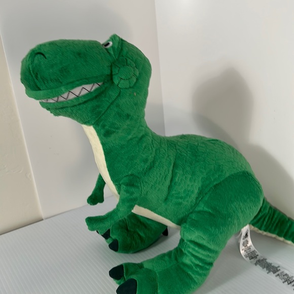 Toys | Disney Store Pixar Toy Story Rex Plush Dinosaur Green Stuffed ...